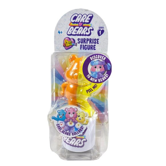 Basic Fun | Toys | Care Bears Peel N Reveal Surprise Bear Figures ...